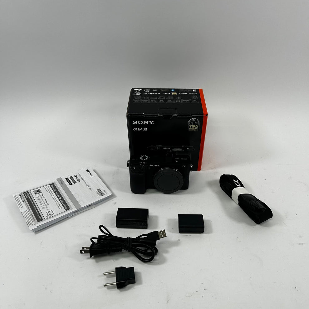Sony Alpha A6400 24.2MP APS-C Interchangeable Lens Camera 1022 Shutter ...